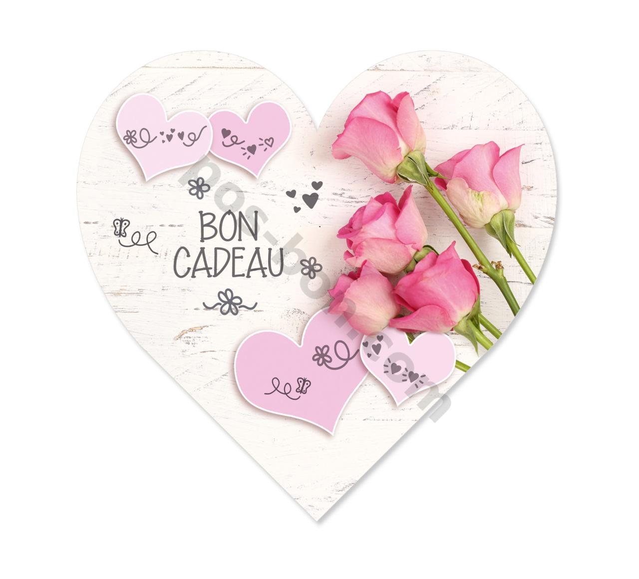 U453F Bons cadeaux en forme de coeur | pos-bon.com - Avec sans doute ...